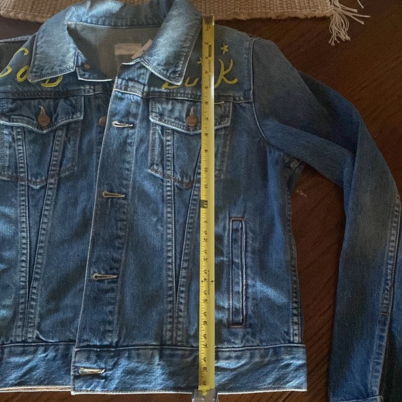 MOTHER | Jackets & Coats | Nwts Mother Good Luck Embroidered Denim ...